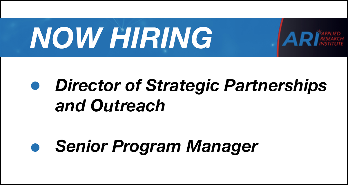 Applied Research Institute is hiring! » Regional Opportunity Initiatives
